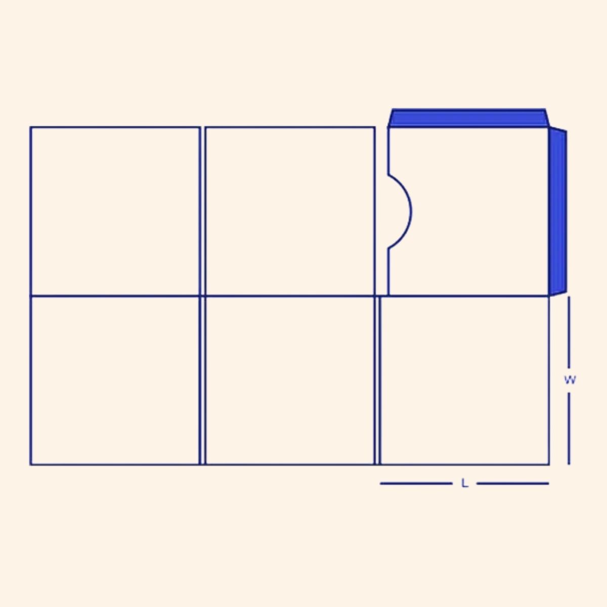 Six Pane CD Jacket - Packaging Cares